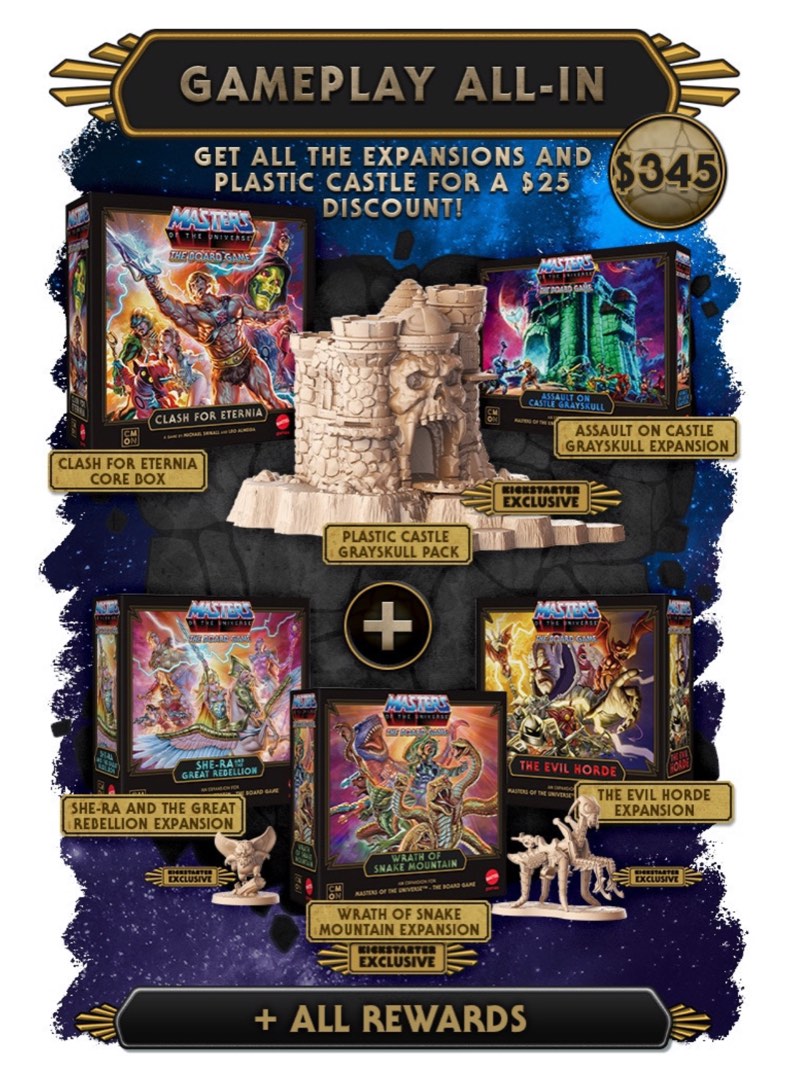 He Man Master of The Universe Board Game by CMON, Hobbies & Toys, Toys ...