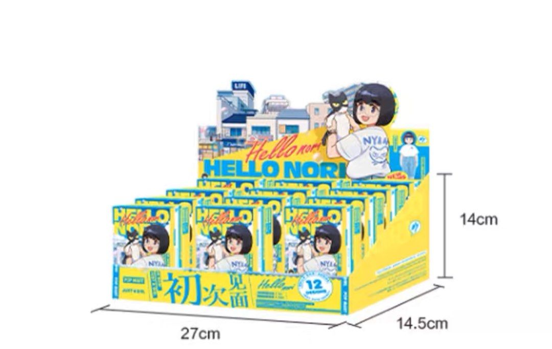 HELLO NORI SERIES POPMART / FULL SET / SINGLE BLIND BOX / ABLE TO ...