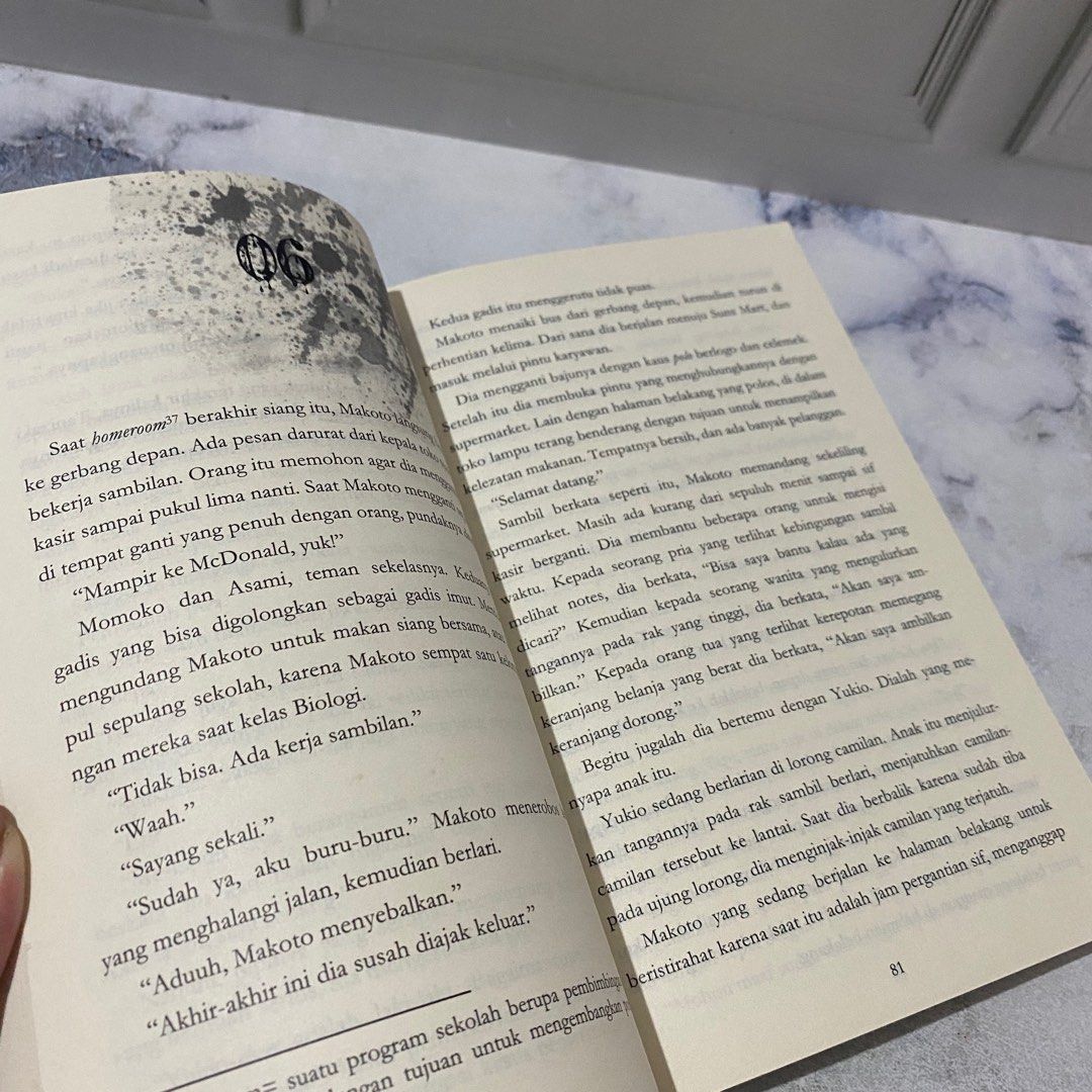 Holy Mother Akiyoshi Rikako preloved penerbit haru spring gramedia buku bekas obral murah baru ...