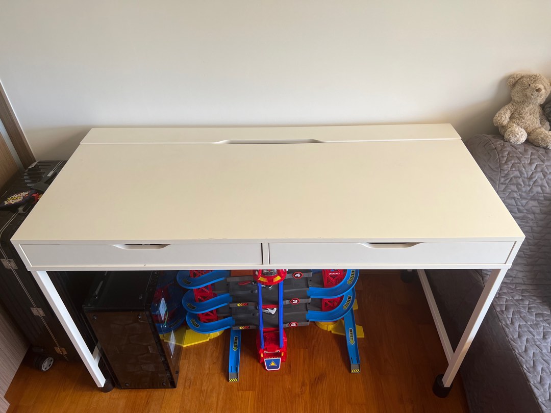 IKEA ALEX desk, Furniture & Home Living, Furniture, Tables & Sets on ...