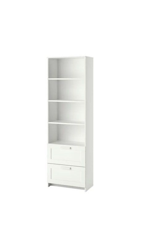 Bookcase, Bookshelf, BRIMNES Bookcase White, 60x190 Malm Brimnes Hemnes ...