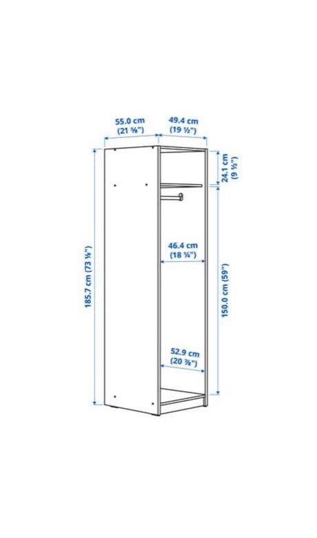 Wardrobe, Open wardrobe, Sliding wardrobe, Children’s wardrobe, GURSKEN ...
