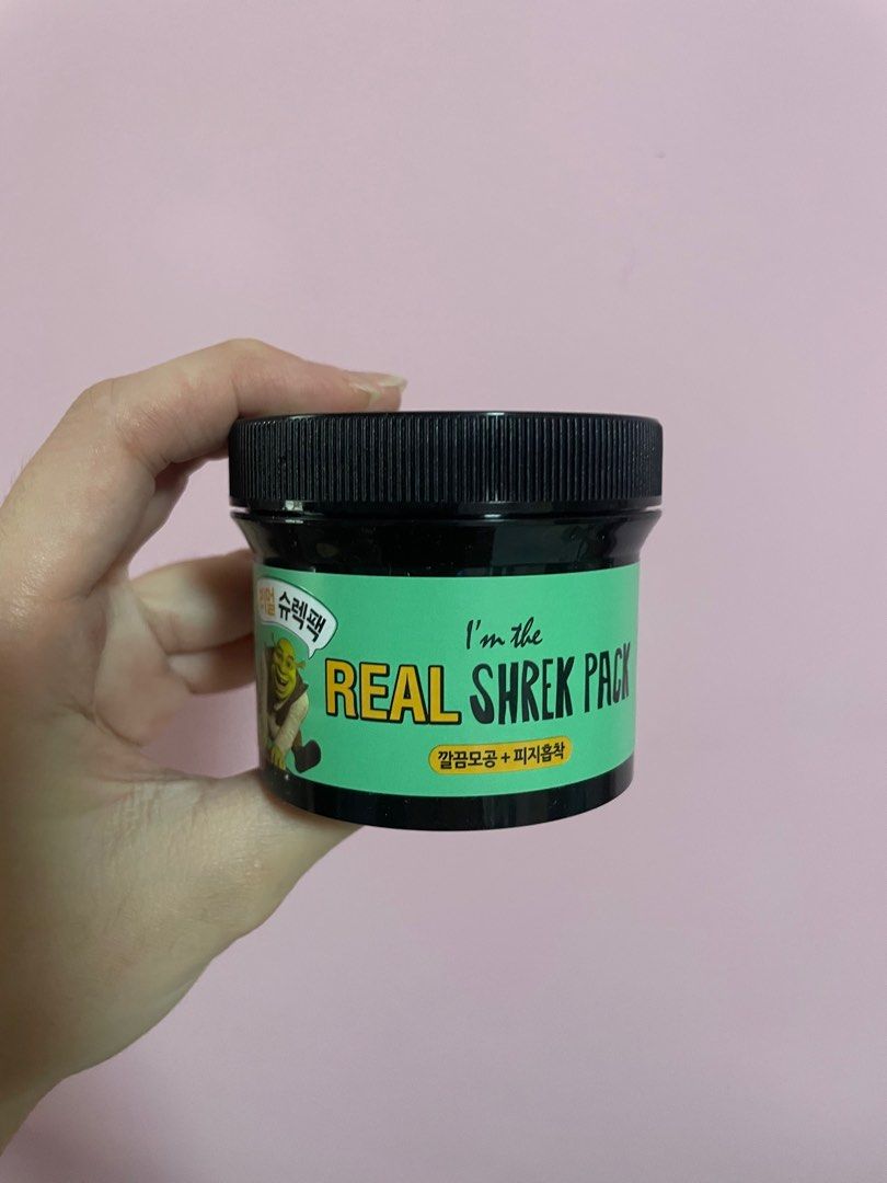 I’m the real Shrek Clay Mask Pack, Beauty & Personal Care, Face, Face ...