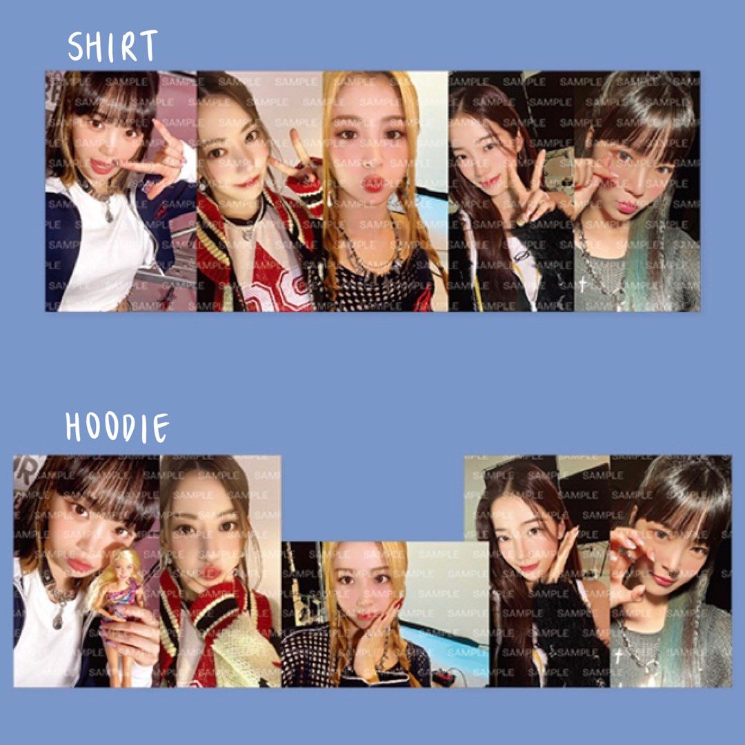 [incoming] LE SSERAFIM fearnada 2023 shirt / hoodie photocard pc ...