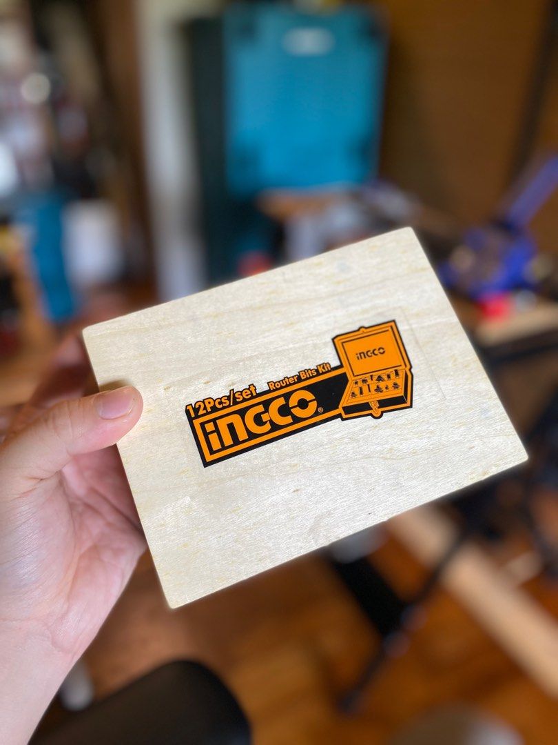 Ingco 12pcs router bit kit 6mm, Hobbies & Toys, Stationery & Craft ...