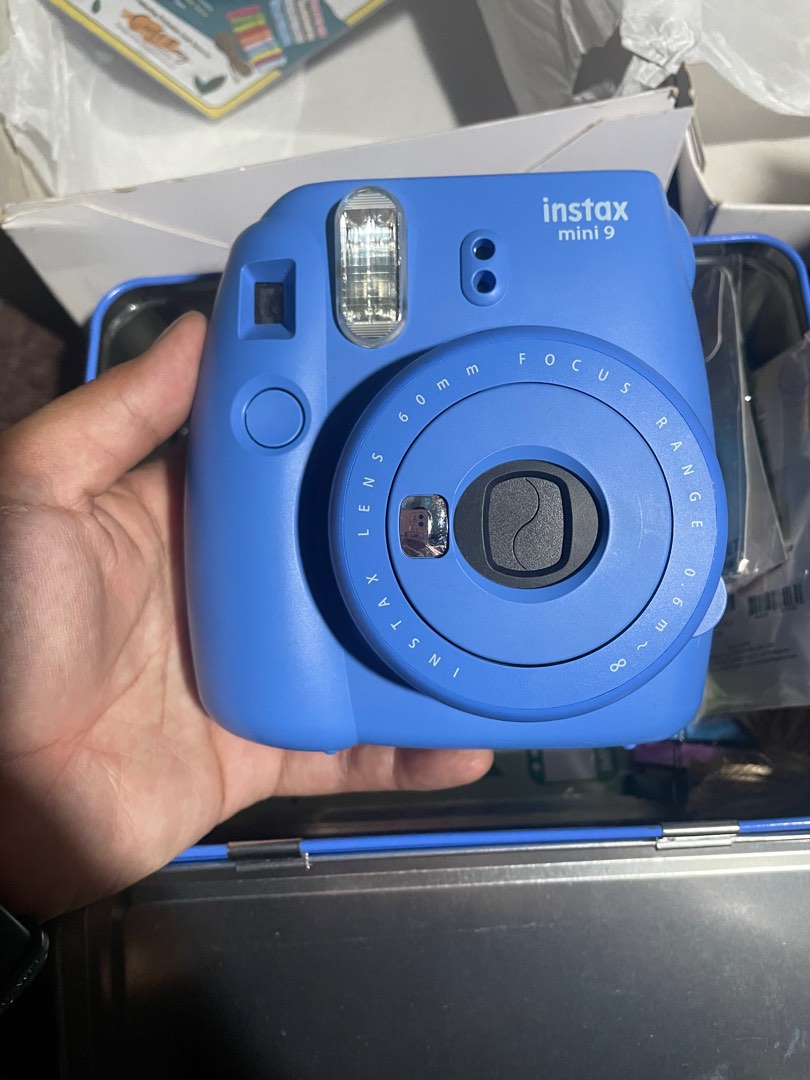 Instax mini 9 FULL SET new, Photography, Cameras on Carousell