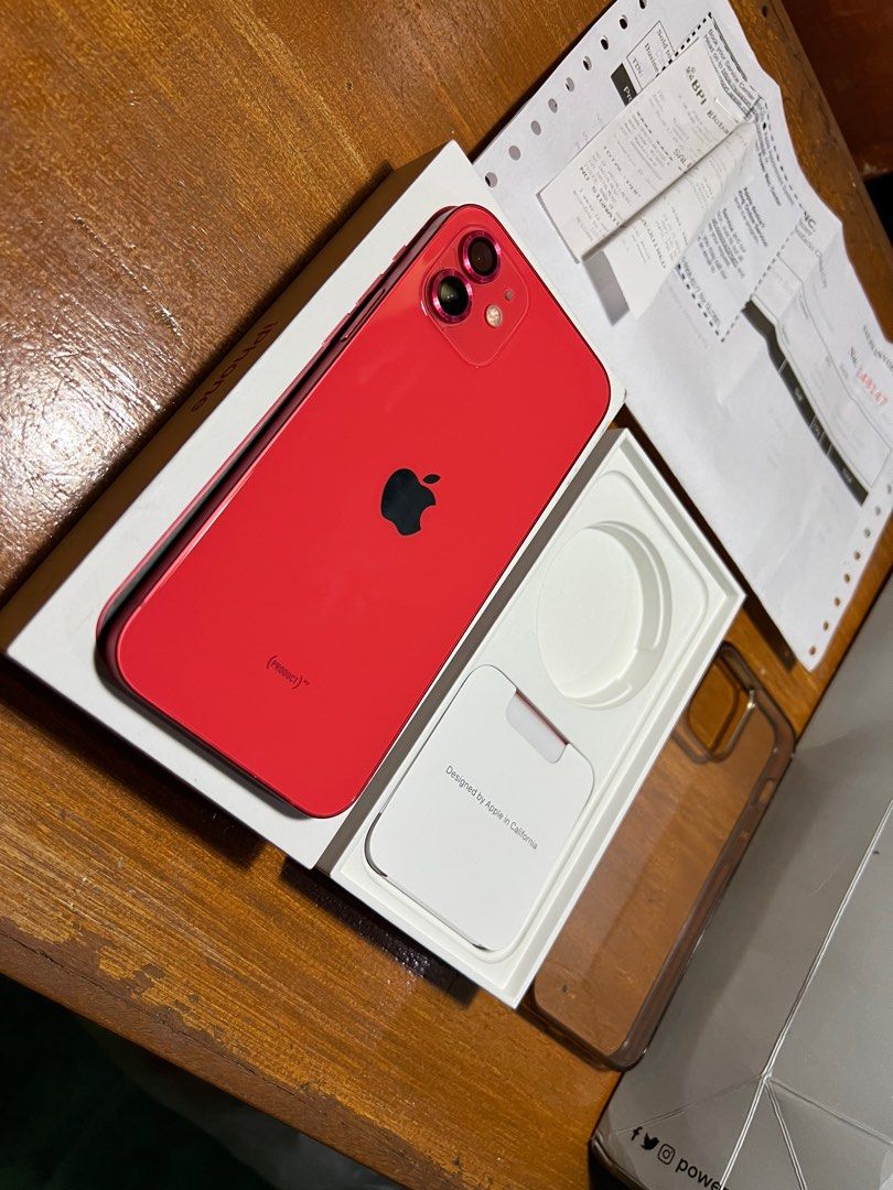 Iphone 12 64gb openline from powermac product red on Carousell