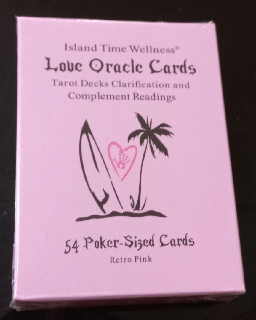 Island time wellness love oracle card tarot, Toys & Collectibles ...