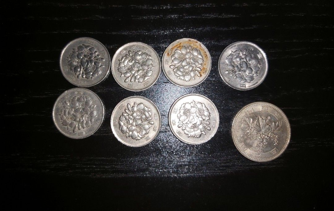 Japan 1200 yen coins, Hobbies & Toys, Memorabilia & Collectibles ...