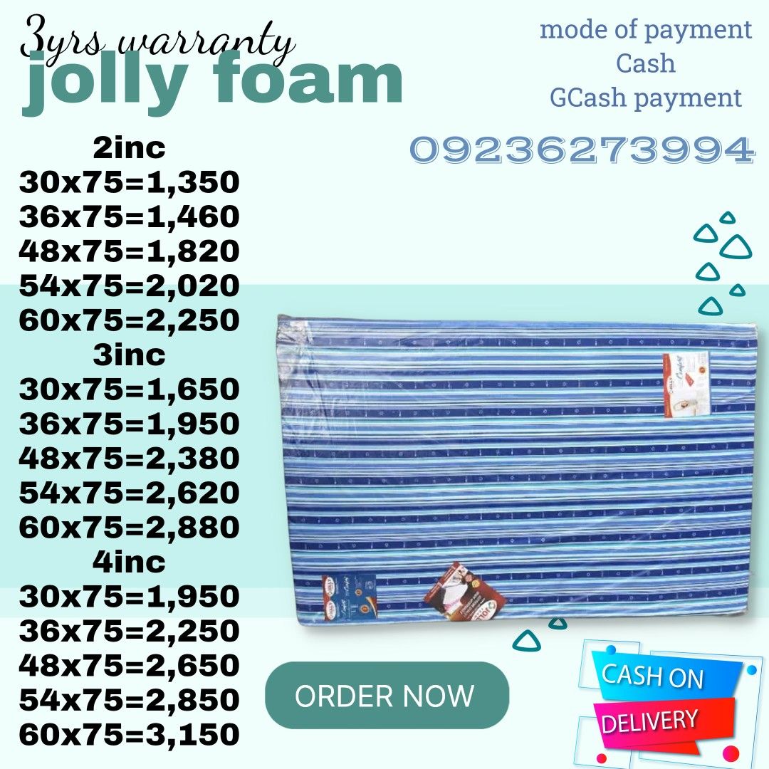 Jolly foam on Carousell