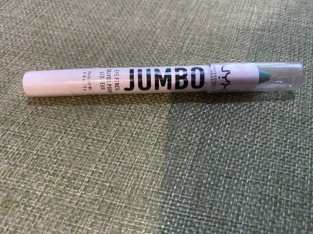 Jumbo nyx eye pencil macaroon mint green, Beauty & Personal Care, Face ...