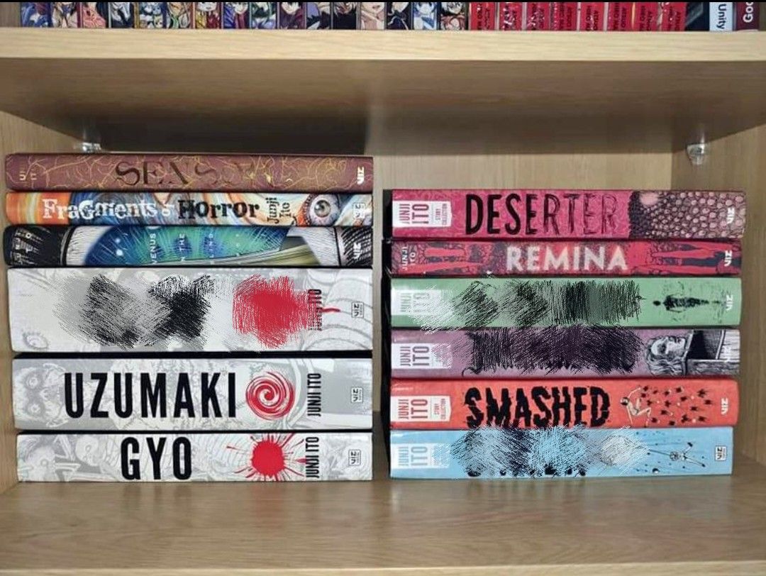 Junji ito books, Hobbies & Toys, Books & Magazines, Fiction & Non-Fiction on Carousell