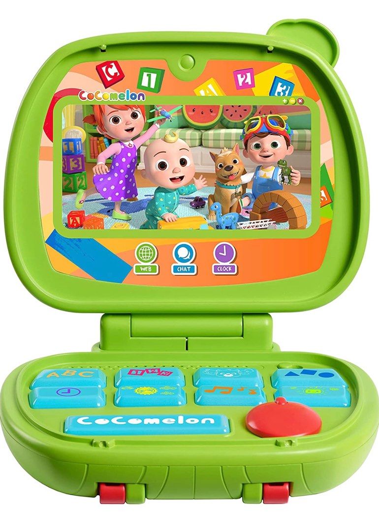 Just Play Cocomelon Learning Laptop,Multicolor, Hobbies & Toys, Toys ...