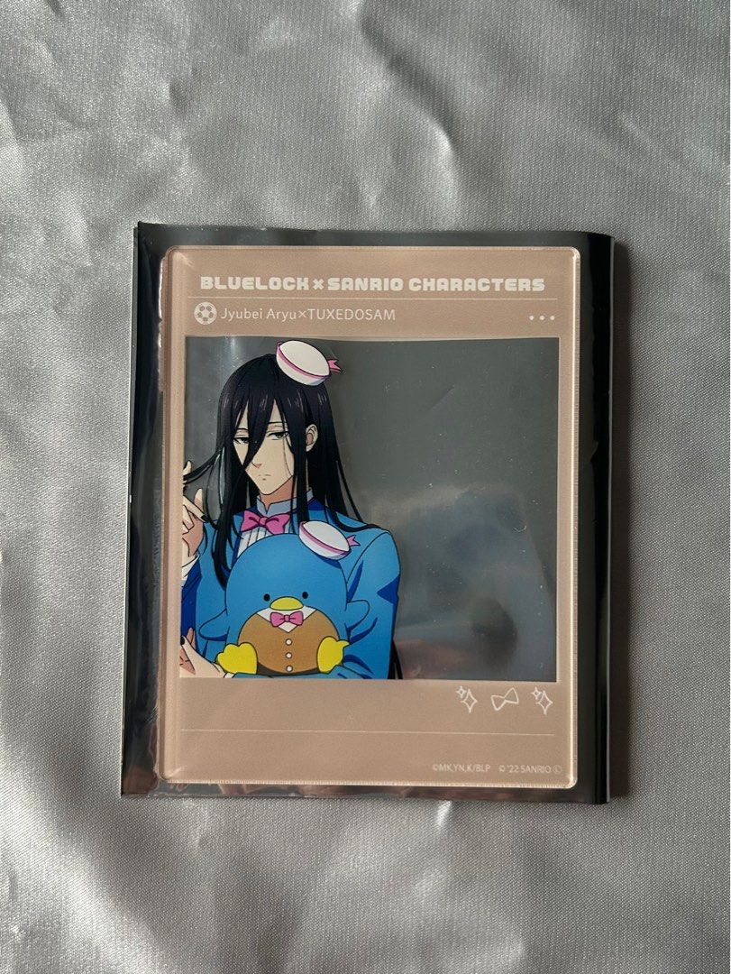 Jyubei Aryu Blue Lock X Sanrio Acrylic Hobbies And Toys Memorabilia And Collectibles Fan