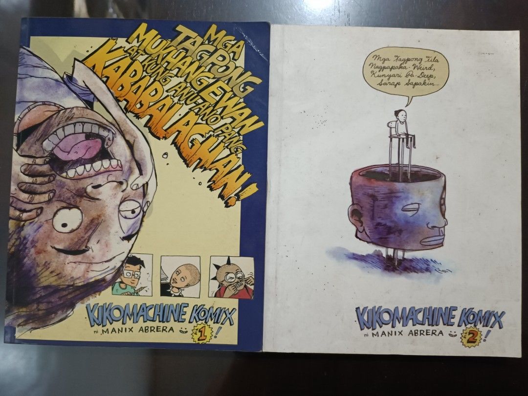 Kikomachine komix by Maniz Abrera (1&2) on Carousell
