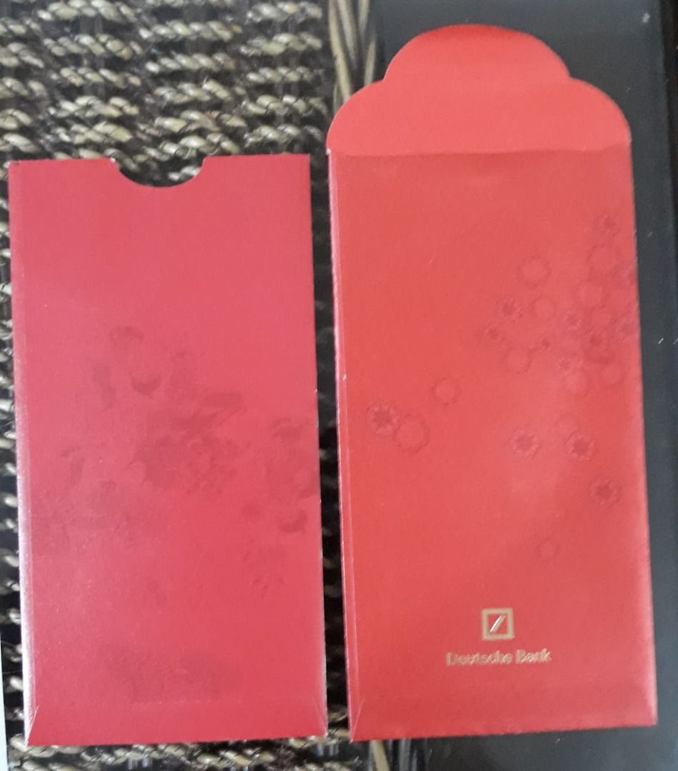 Koleksi Sampul Ang Pow #28 - DEUTSCHE BANK, Hobbies & Toys, Stationery ...