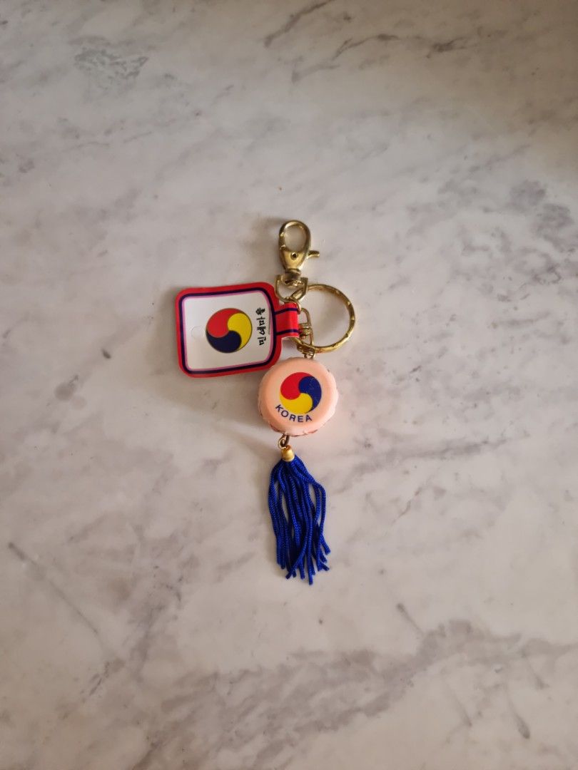 Traditional Korean Drum Keychain, Everything Else on Carousell