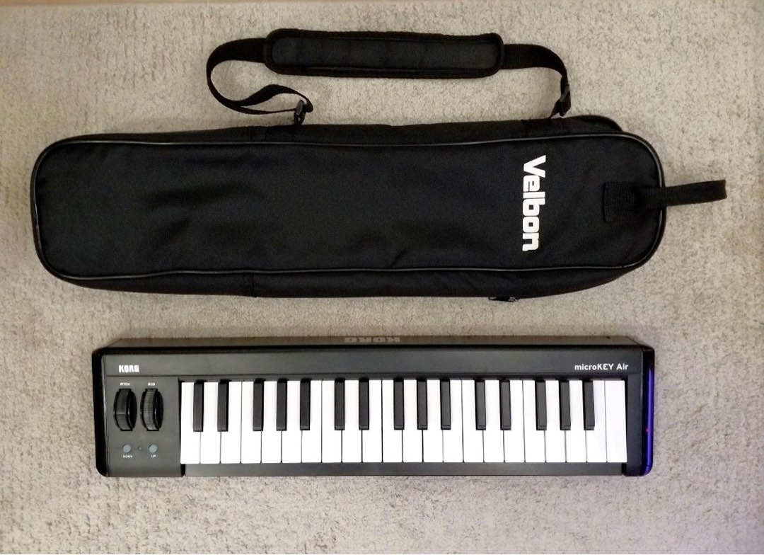 Korg microKEY2 Air 37-Key MIDI Keyboard, Hobbies & Toys, Music & Media ...