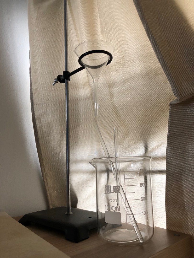 Lab equipment beaker dripper measuring glass, Health & Nutrition ...