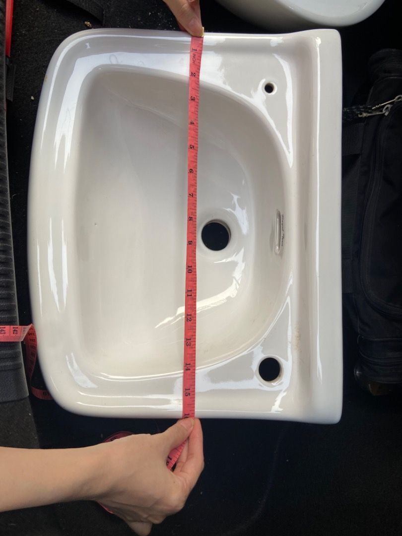 Lavatory sink Pozzi and Royal Fern, Furniture & Home Living, Bathroom ...