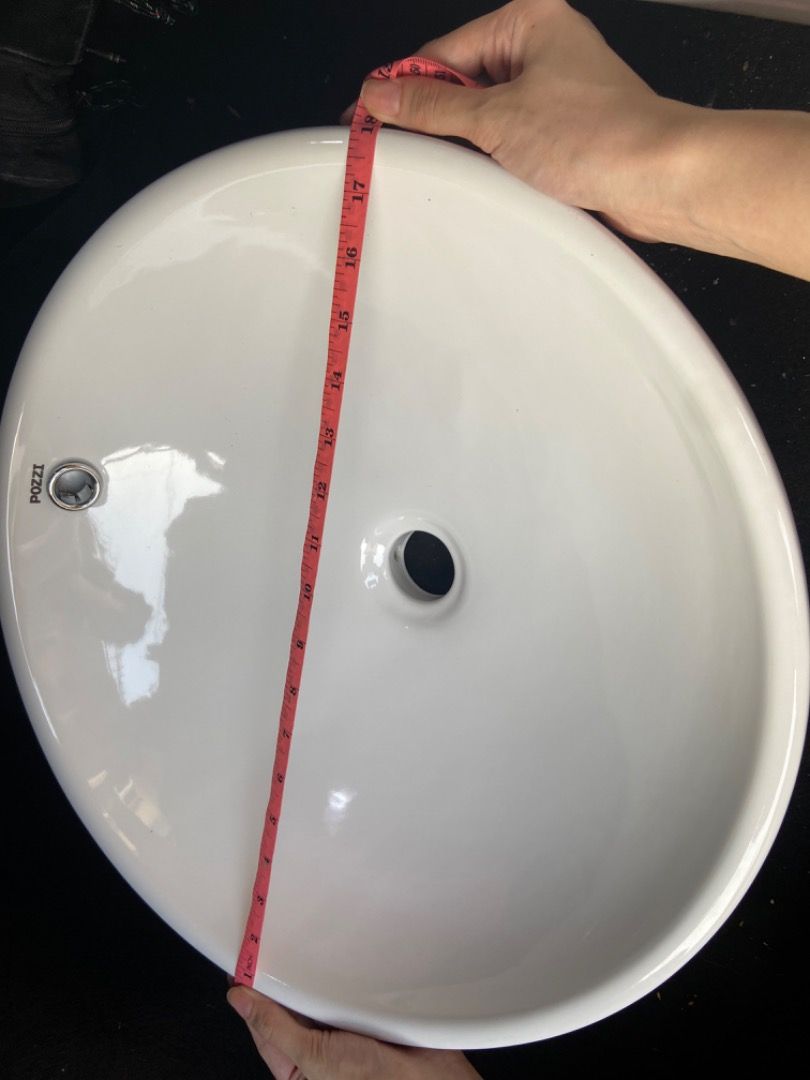 Lavatory sink Pozzi and Royal Fern, Furniture & Home Living, Bathroom ...