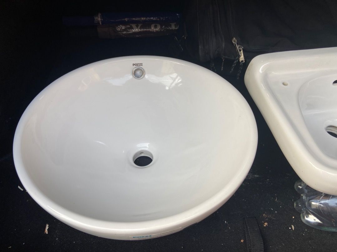 Lavatory sink Pozzi and Royal Fern, Furniture & Home Living, Bathroom ...