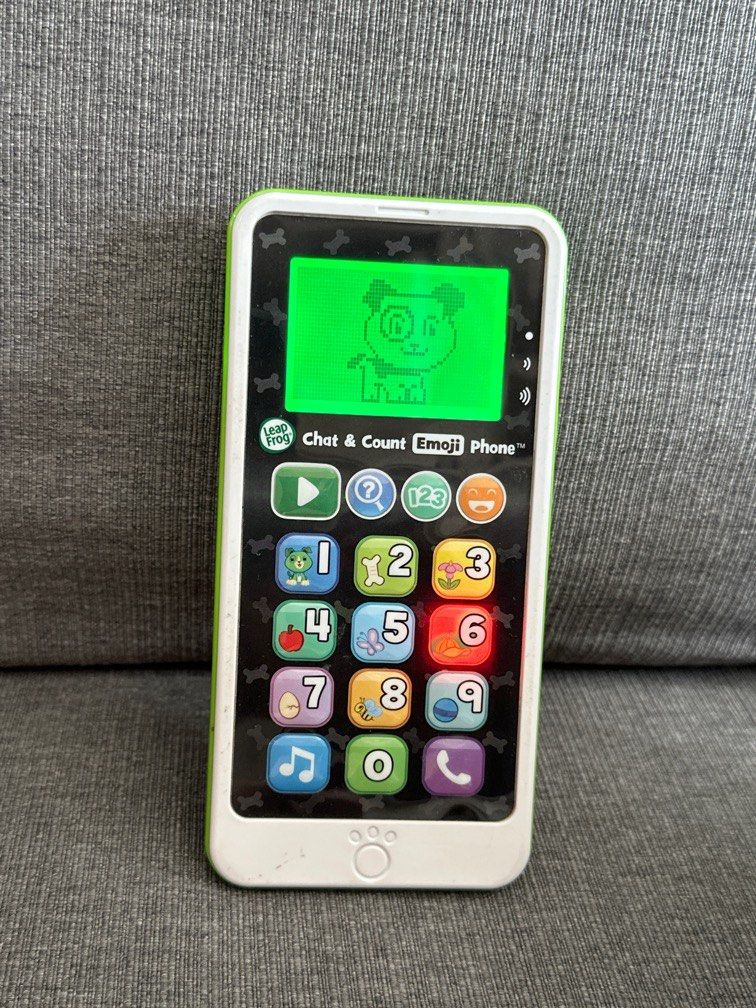 Leapfrog Chat & Count Emoji Phone, Hobbies & Toys, Toys & Games on Carousell