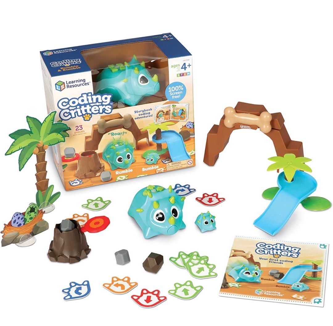 Learning Resources Coding Critters Dinosaur, Hobbies & Toys, Toys ...