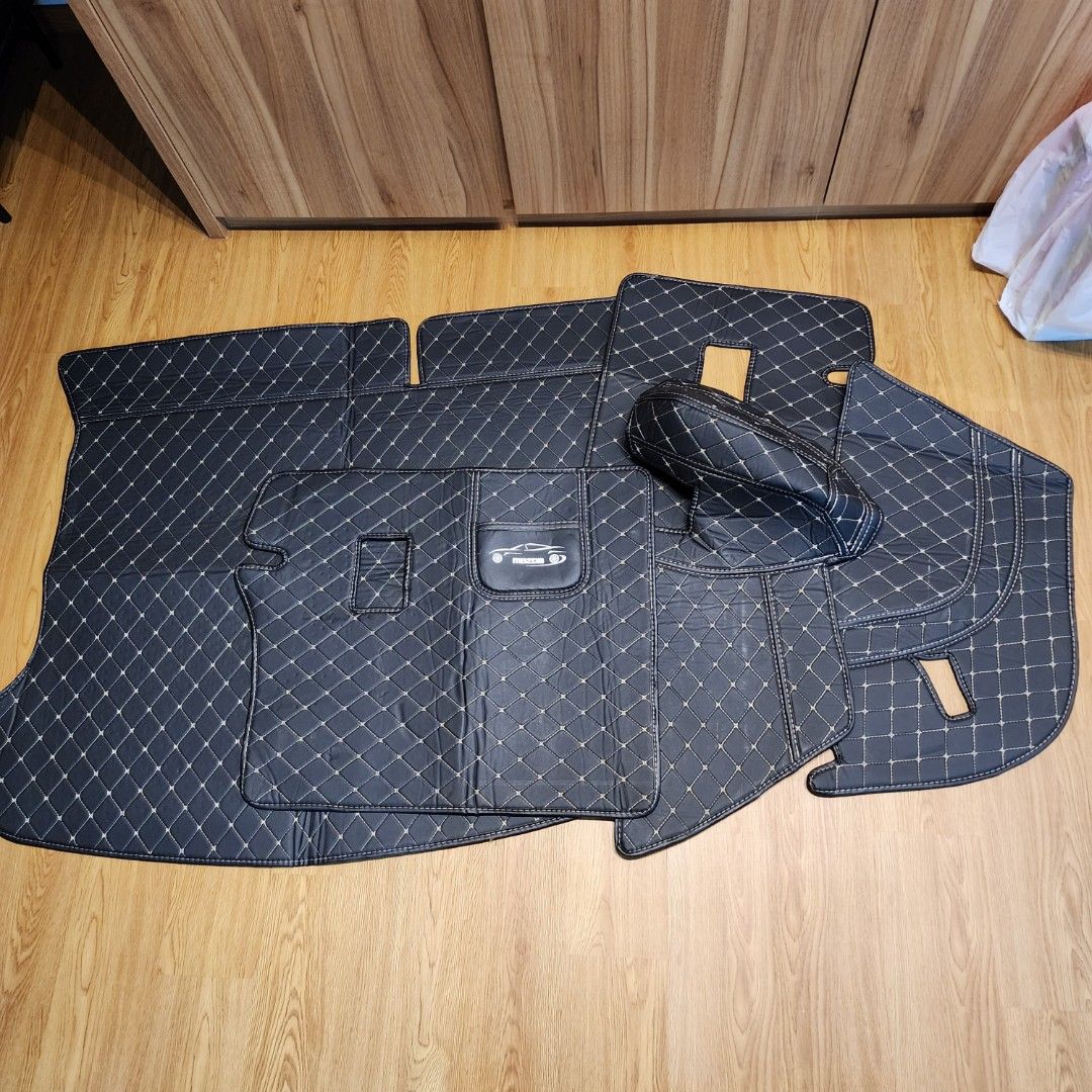 Leather Car Mat for Boot on Mazda 3 hatchback, Car Accessories ...