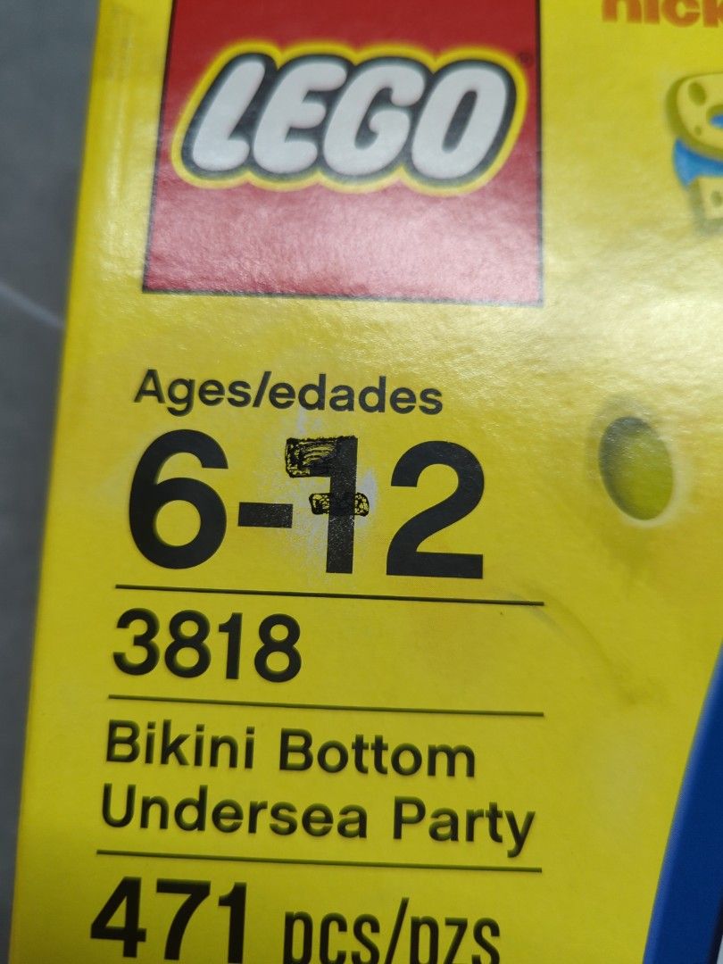 Lego 3818 SpongeBob SquarePants Bikini Bottom Undersea Party, Hobbies ...