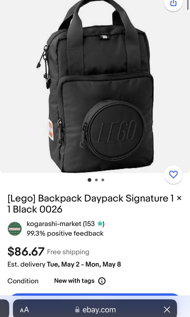 Lego backpack , Women's Fashion, Bags & Wallets, Backpacks on Carousell