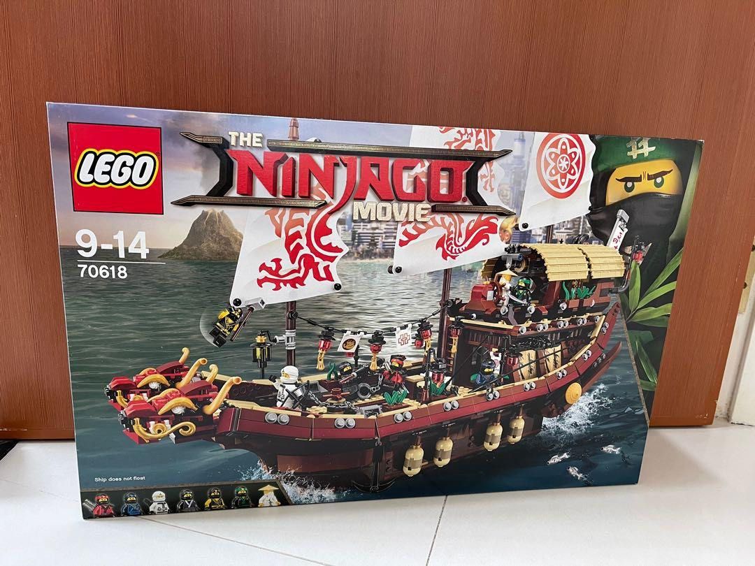 LEGO NINJAGO Movie Destiny's Bounty 70618, Hobbies & Toys, Toys & Games ...