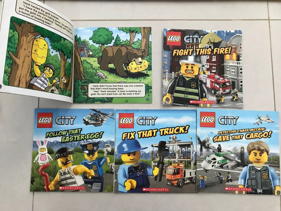 12 Lego Story Books Scholastic, Hobbies & Toys, Books & Magazines ...