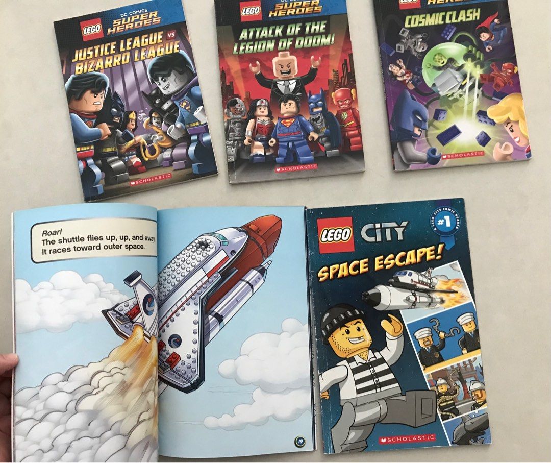 12 Lego Story Books Scholastic, Hobbies & Toys, Books & Magazines ...