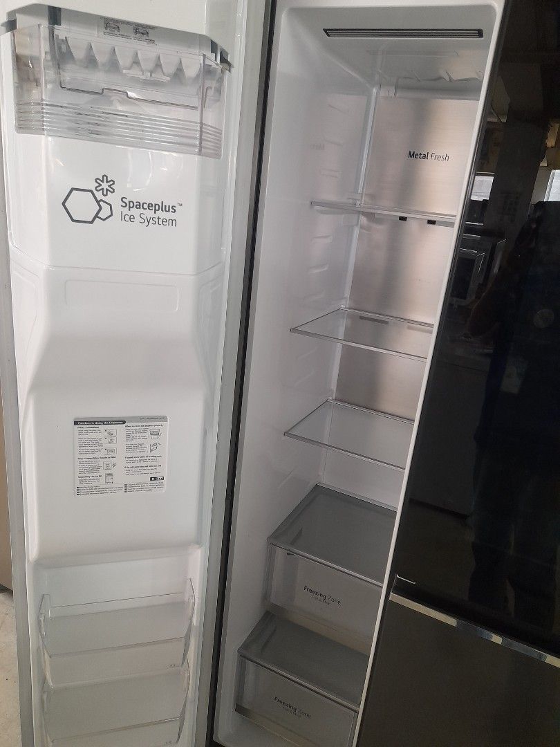 LG RvS-X238MC side by side inverter 23.8 cu ft., TV & Home Appliances ...