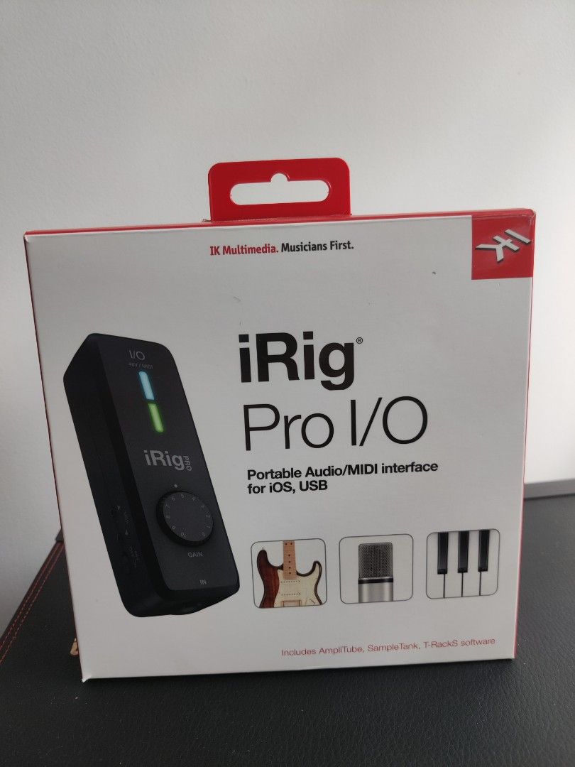 Like new Audio interface iRig Pro I/O ideal for bass/Guitar/Piano home ...