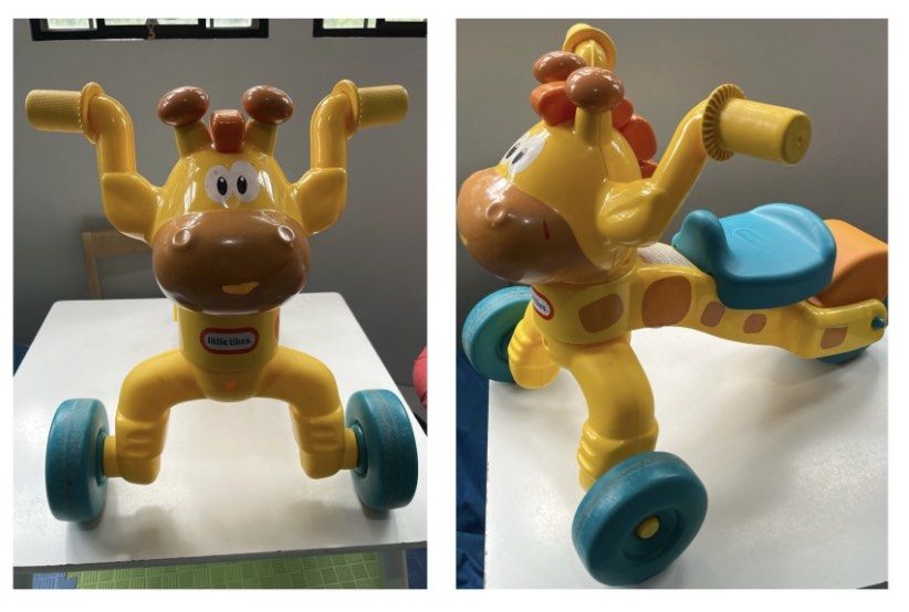 Little tikes ride on giraffe bike 12-36months, Hobbies & Toys, Toys ...