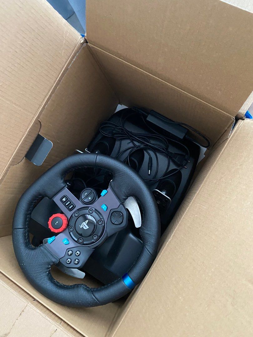 Logitech G29 Steering Wheel + Gear Shifter, Video Gaming, Gaming ...