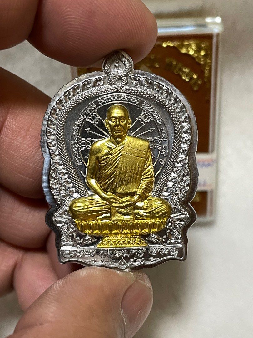 LP Thong Rian Sema Roon Chanaman Pim Uncut Lang Liab Full Yant / 1st ...