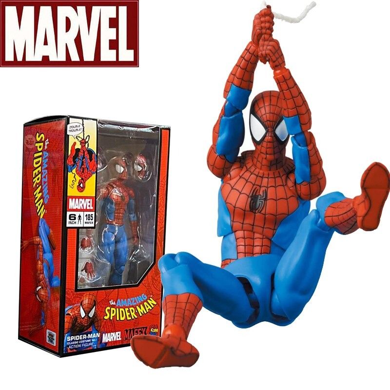 Mafex The Amazing Spider-Man No. 185 Comic / Classic Version Brand New Sealed, Hobbies & Toys ...
