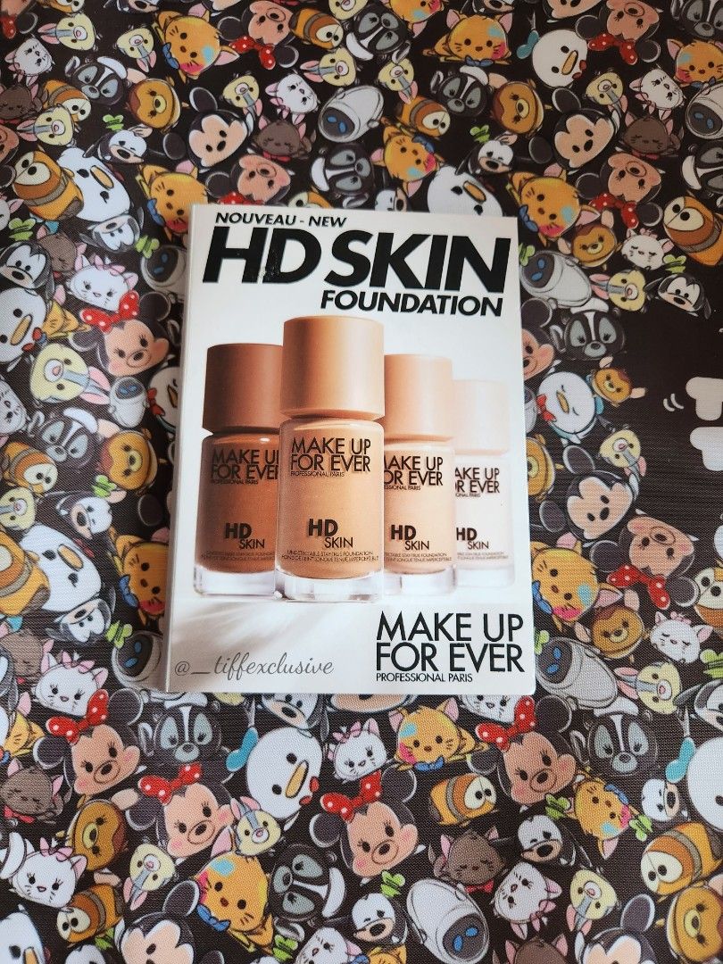 Make Up For Ever HD Skin Foundation Sample, Beauty & Personal Care ...