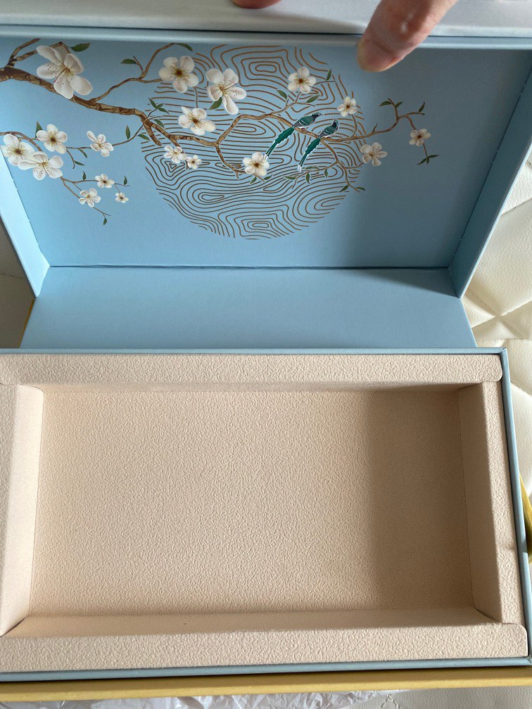 Mandarin Oriental Mooncake box, Furniture & Home Living, Home ...