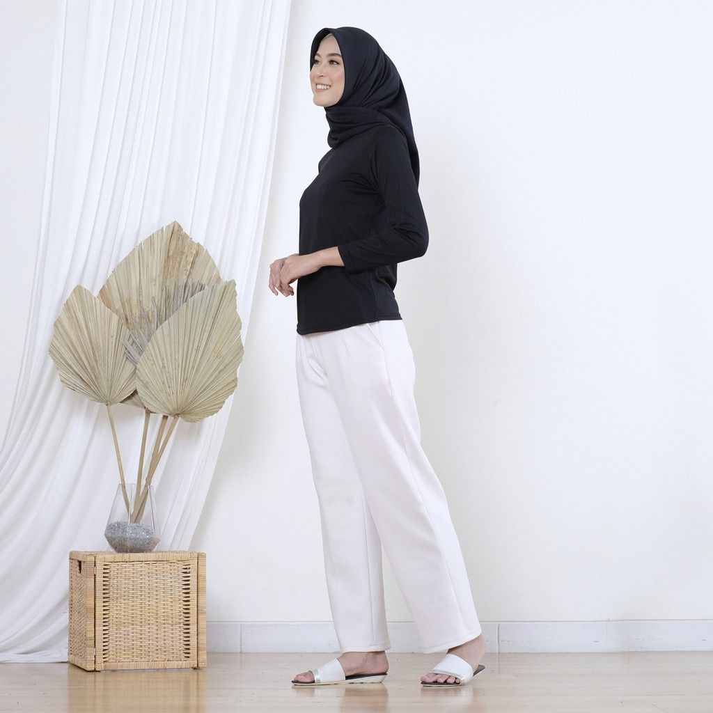 Manset Dalaman Lengan Panjang Merek Wulfi Anti Panas Warna Hitam ...