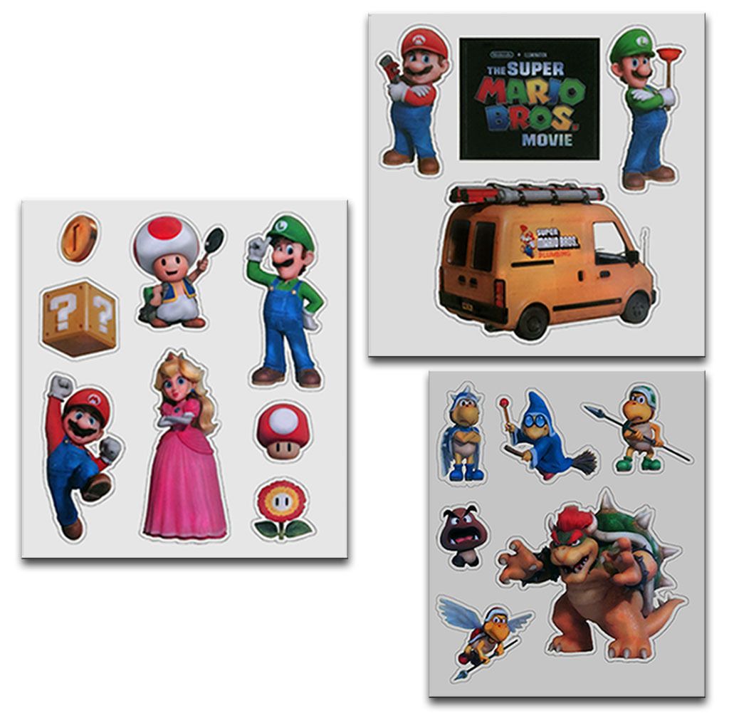 Mario Game + Super Mario Bros. Movie Sticker!, Video Gaming, Video ...
