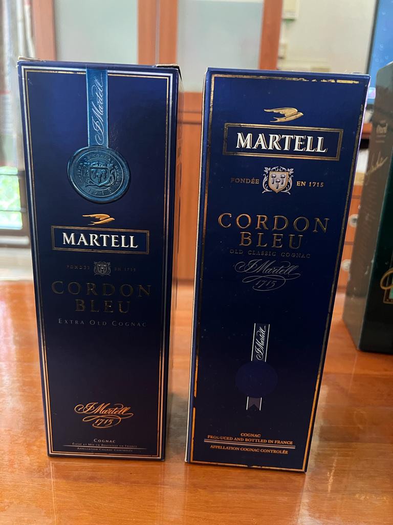 Martell Gordon Bleu, Food & Drinks, Alcoholic Beverages on Carousell