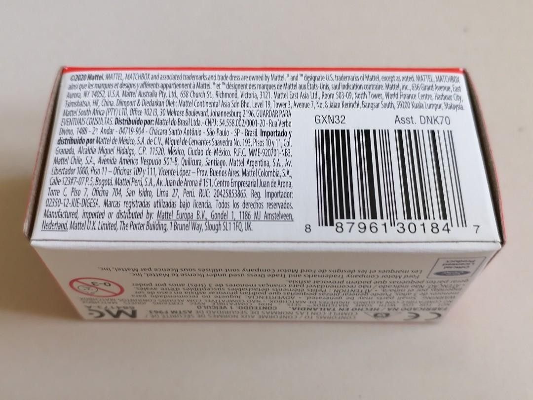 Matchbox 2021 MBX Off-Road 2021 Ford Bronco - Metalflake Maroon - Power ...