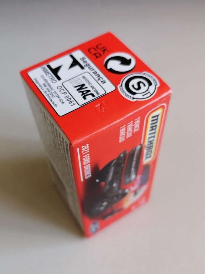 Matchbox 2021 MBX Off-Road 2021 Ford Bronco - Metalflake Maroon - Power ...