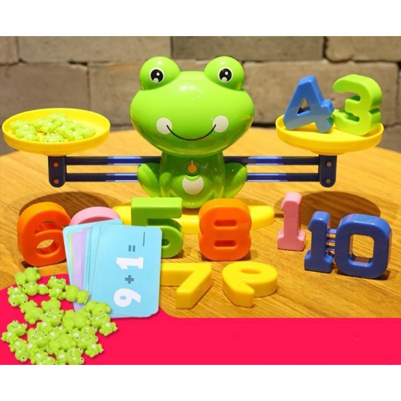 Maths Balancing Frog Robot Dinosaur Improve Mathematics Learn to count, Hobbies & Toys, Toys ...