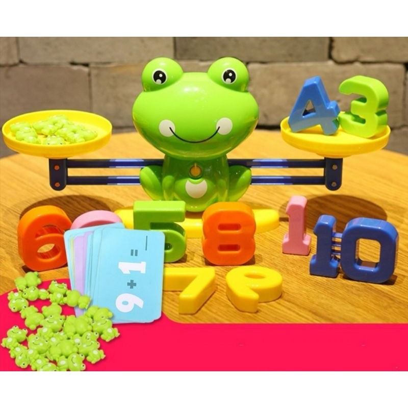 Maths Balancing Frog Robot Dinosaur Improve Mathematics Learn to count ...