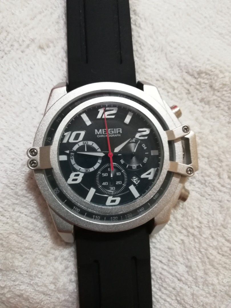 Megir Chronograph watch, Men's Fashion, Watches & Accessories, Watches ...